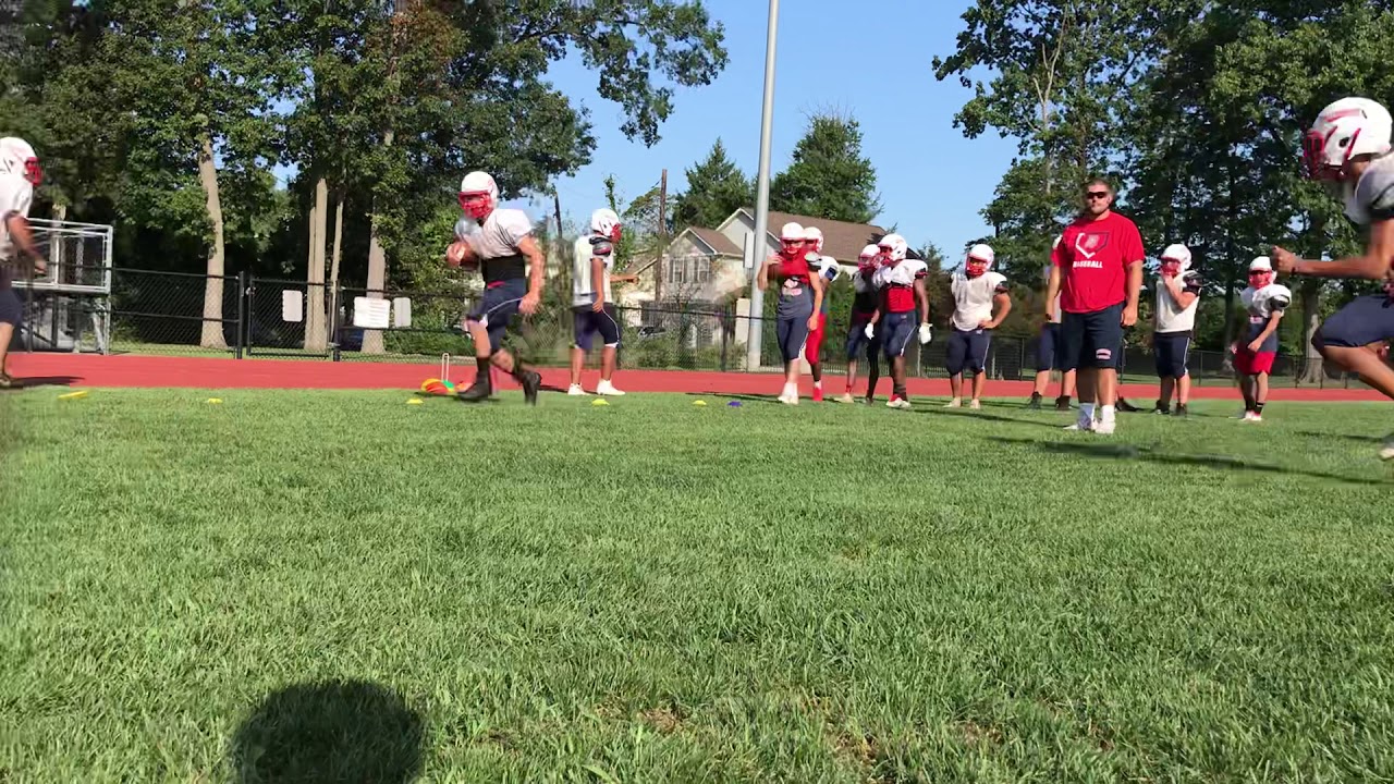 Tackle tracking with Dunellen Football - YouTube