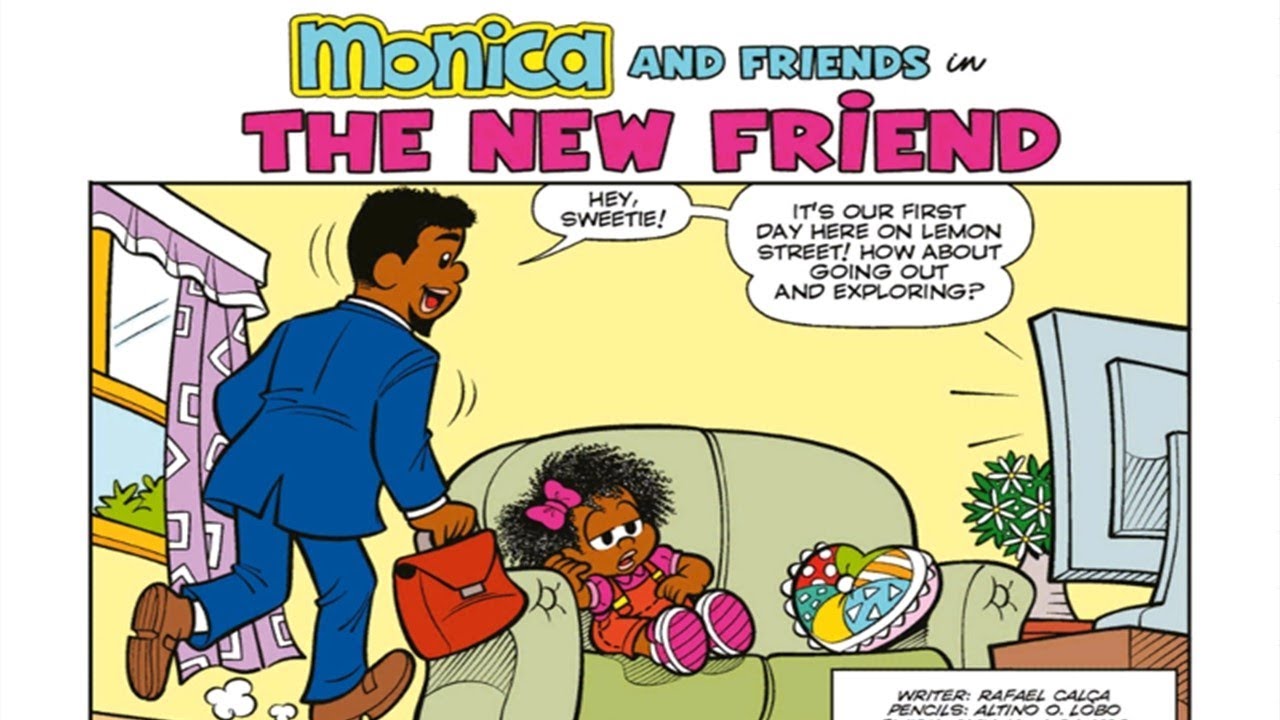 Monica and Friends in, The New Friend | Monica and Friends Comics - YouTube