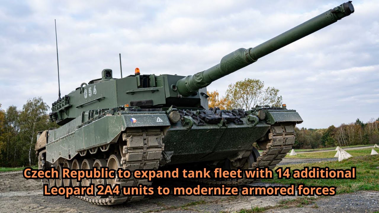 Czech Republic to expand tank fleet with 14 additional Leopard 2A4 ...