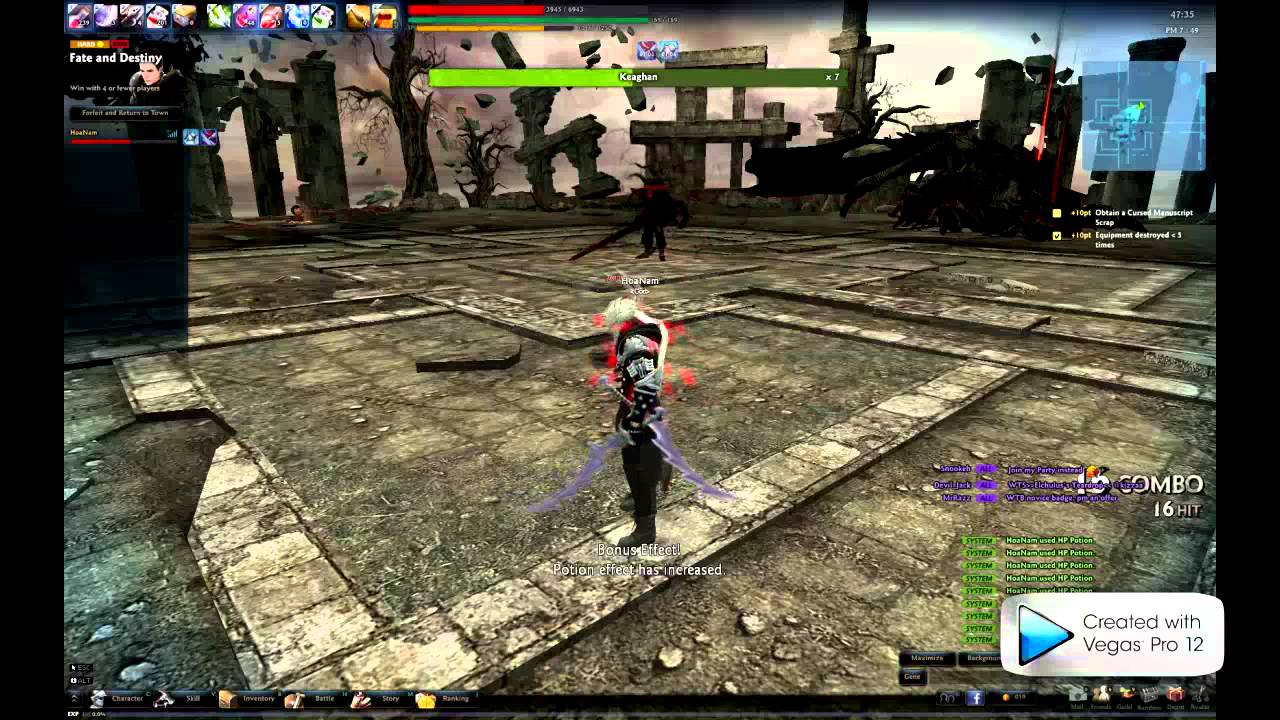 Vindictus ~ Keaghan Solo [Sword Lann EU] - YouTube