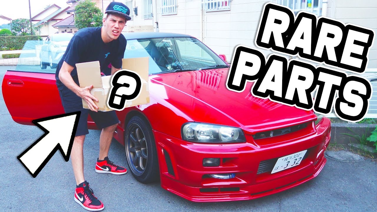 RARE JDM PARTS FOR FAMOUS YOUTUBER NOT IN JAPAN!? - YouTube