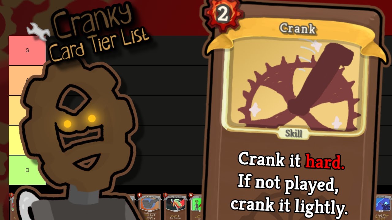Cranky Card Tier List - YouTube