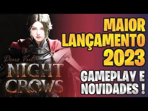 ESSE JOGO VAI SUPERAR O MIR4? NIGHT CROWS MMO RPG GAMEPLAY E TODAS AS ...
