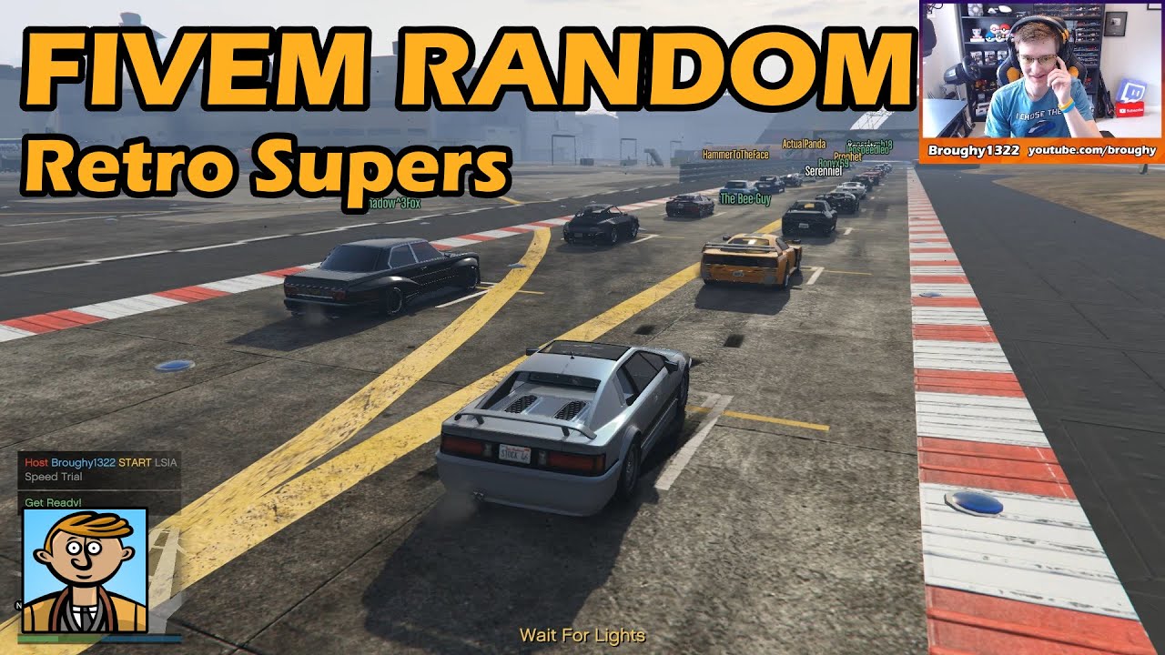 Retro Supers Class Cars - GTA FiveM Random More №3 - YouTube