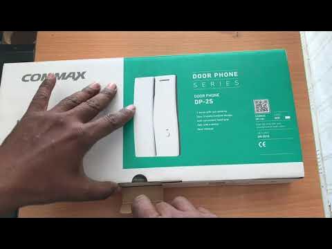 How to install Commax Door Intercom | Review Unboxing - YouTube