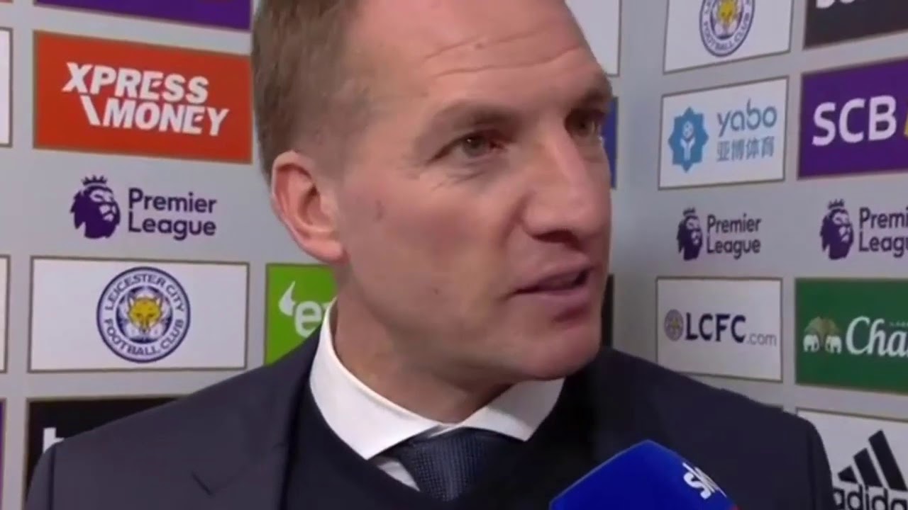 Full post match interview with Brendan Rodgers - YouTube