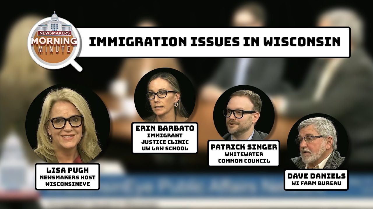 WisEye Morning Minute: Immigration Issues in Wisconsin - YouTube