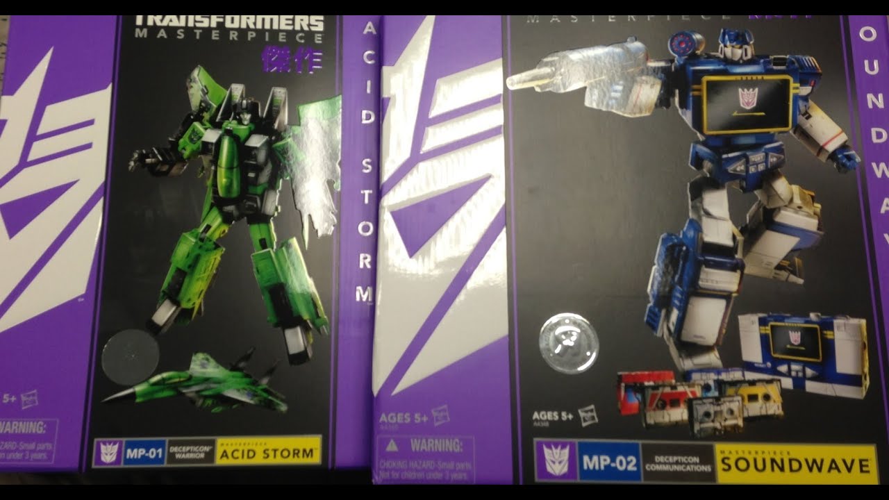 Transformers Hasbro Toys R Us Exclusive MP-01 Acid Storm and MP-02 ...