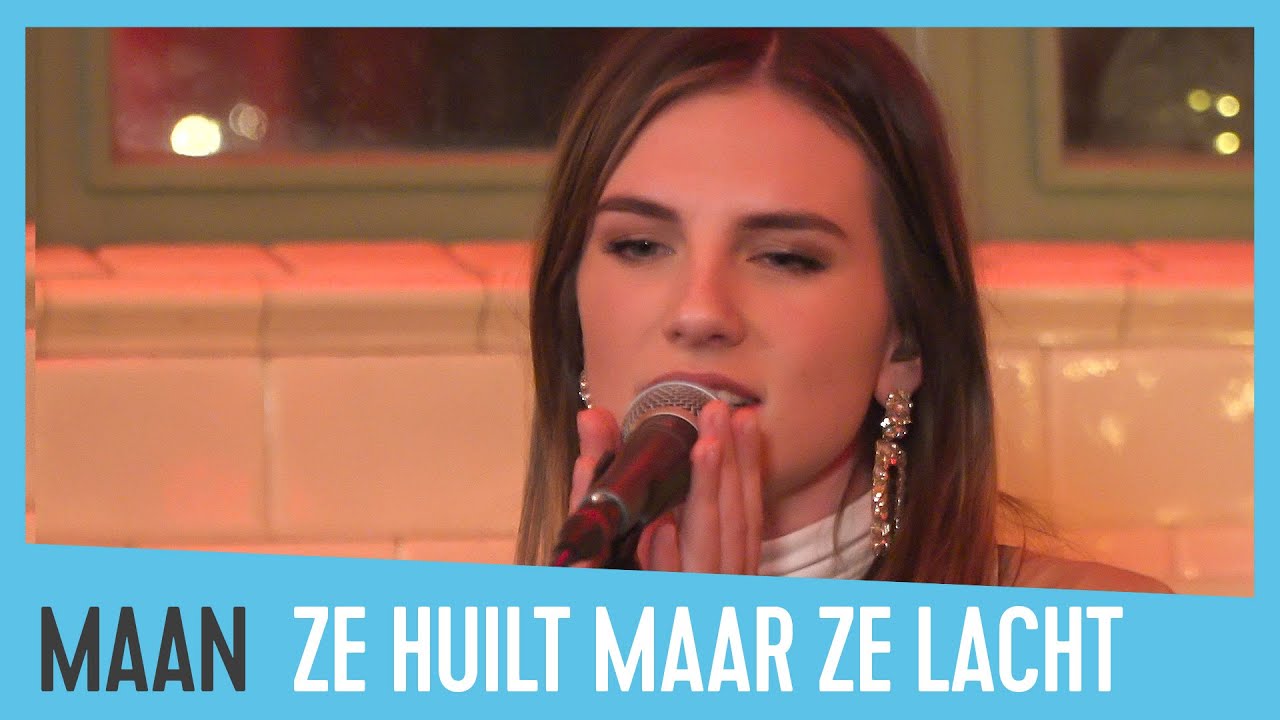 Maan 'Ze Huilt Maar Ze Lacht' live // Qmusic - YouTube