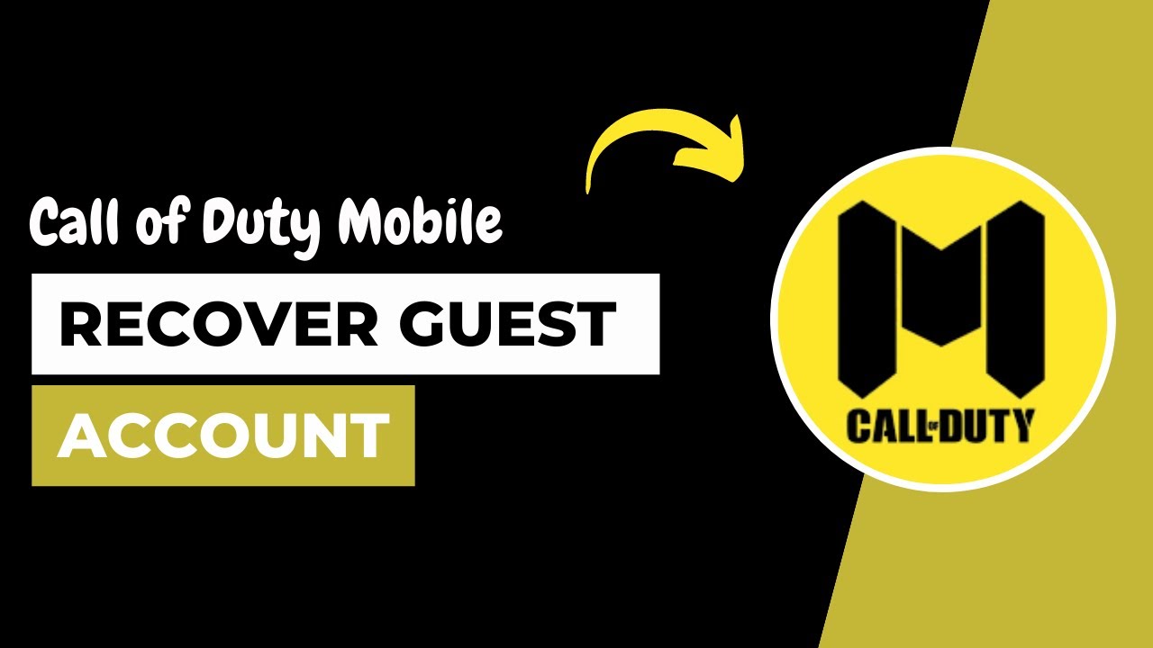 How to Recover GUEST ACCOUNT on Call of Duty Mobile (2023) - YouTube
