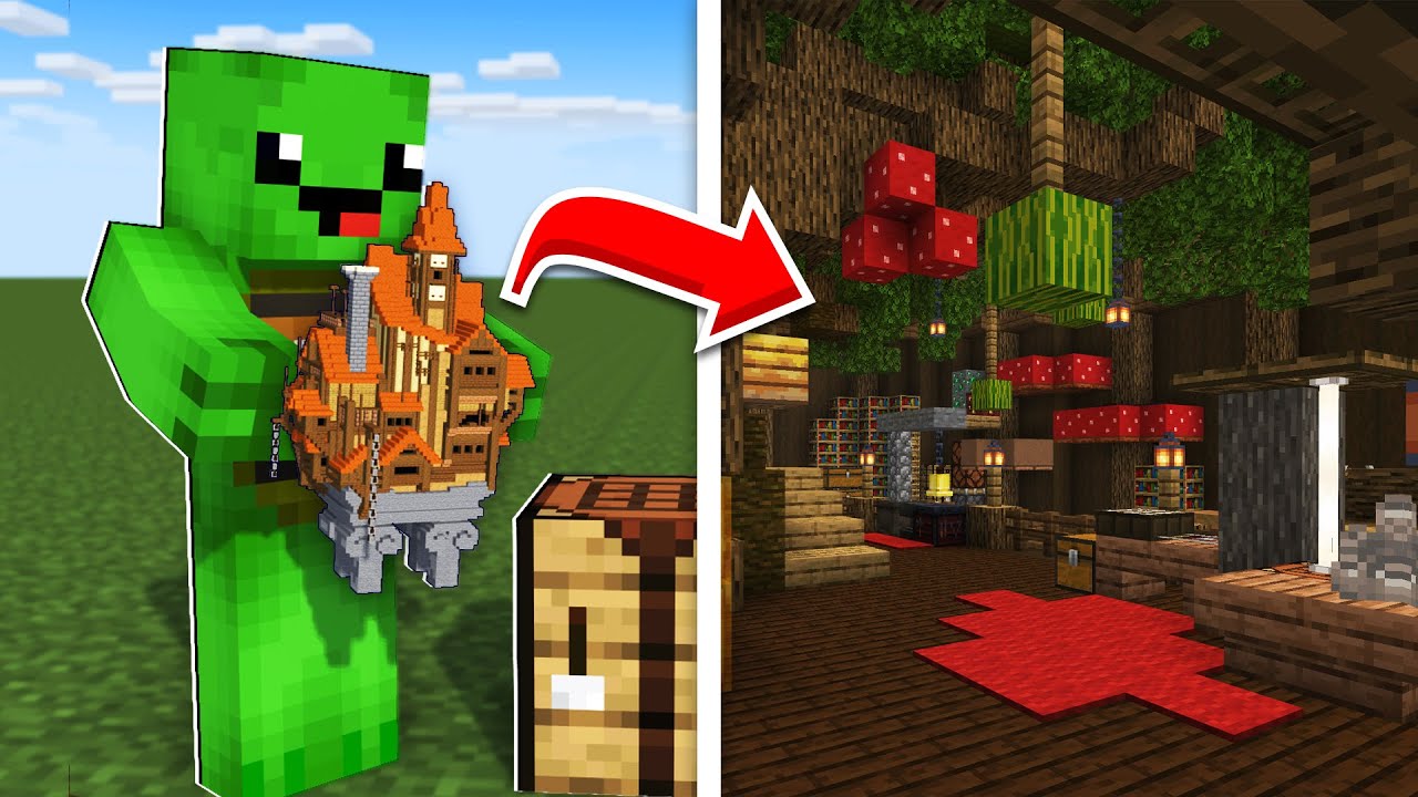 CEA MAI MICA CASA DIN MINECRAFT! *Cum Am Intrat?* - YouTube