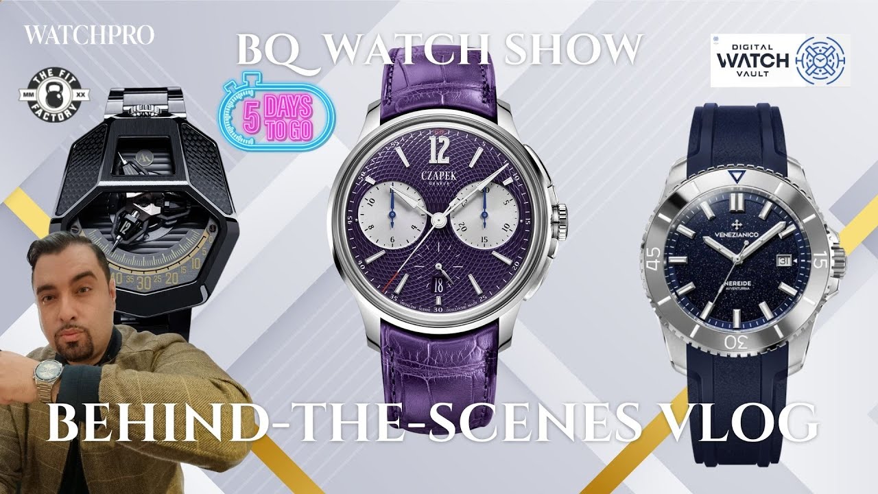 Dee Time Vlog, BQ Watch Show, Watch Galore, Behind The Scenes And More! 4K - YouTube