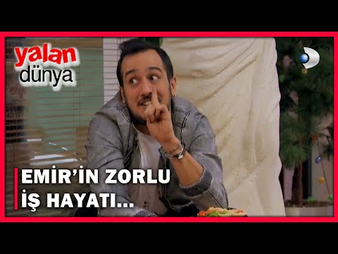 Emir'in İş Hayatı! - Yalan Dünya 35.Bölüm
