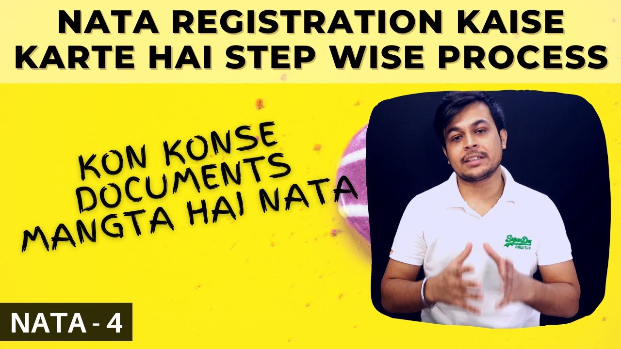 How To Fill NATA Registration Form Online 2021 - 2022 | Registration ...