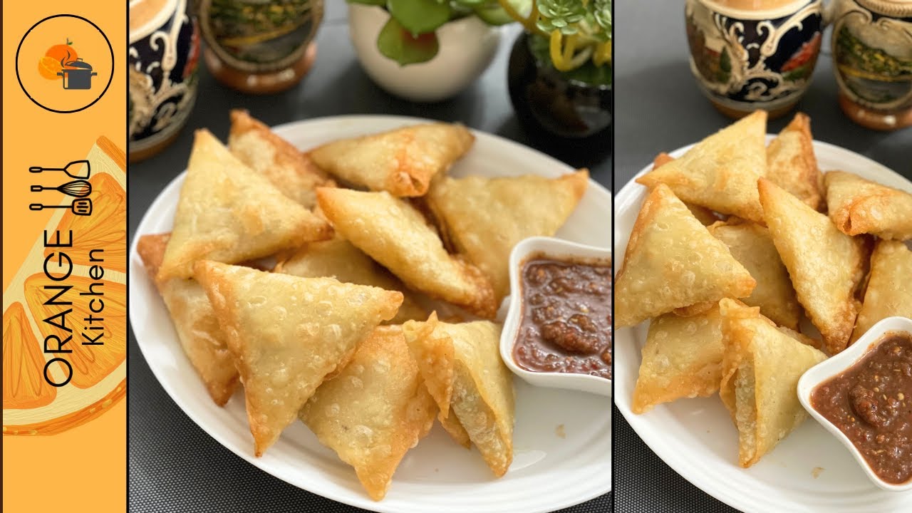 Samosas Recipe | With Loaded Fries Filling | Orange Kitchen - YouTube