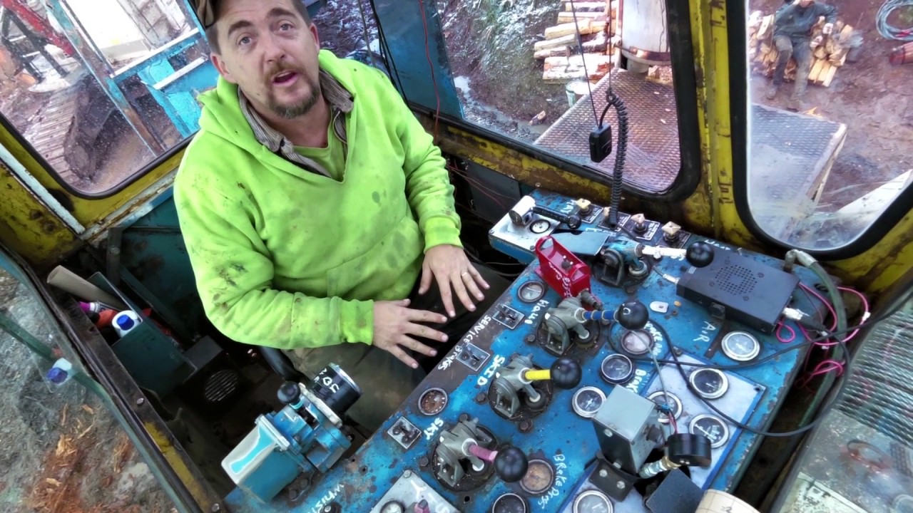 little snow little bit of the rig up and logging - YouTube