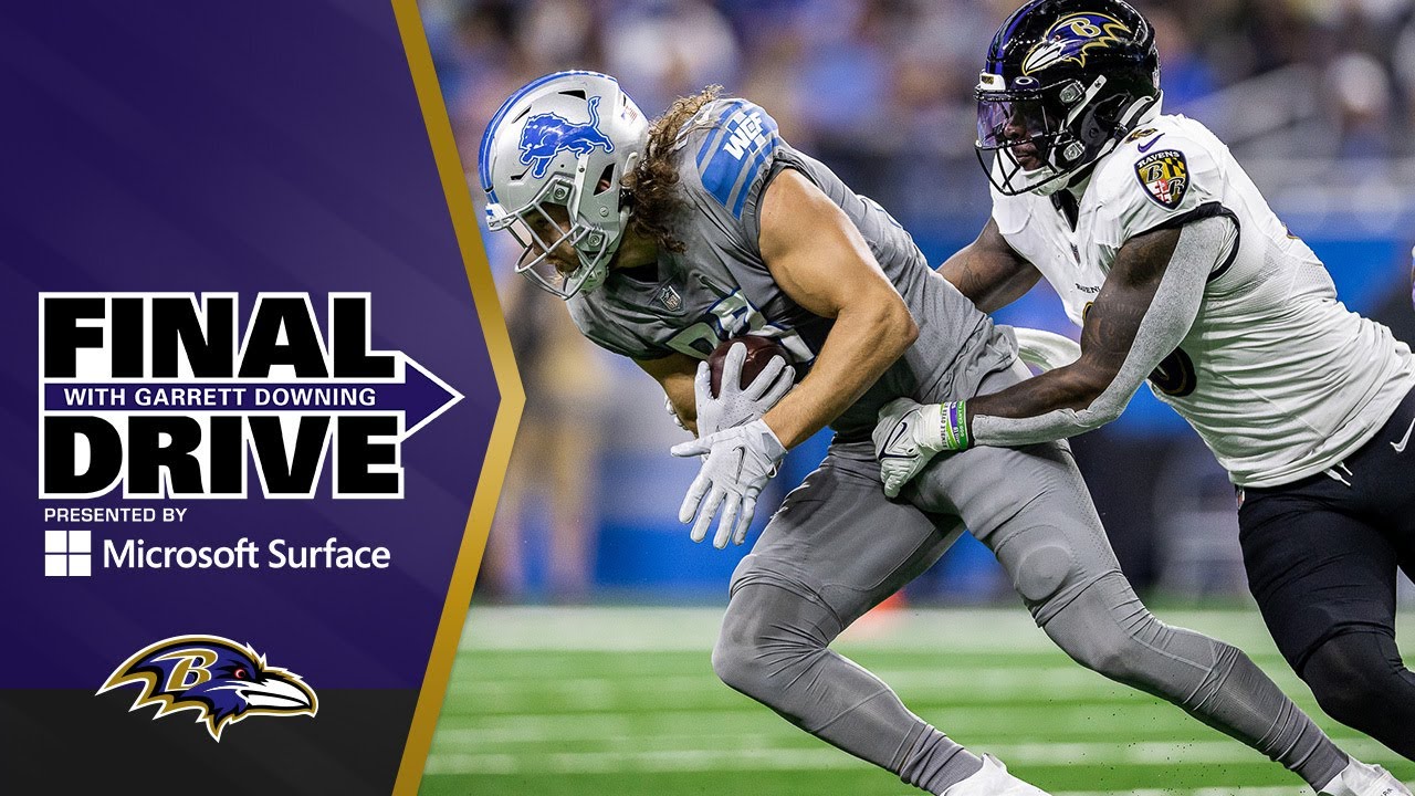 Ravens Ready for a Lion-Sized Challenge | Baltimore Ravens Final Drive ...