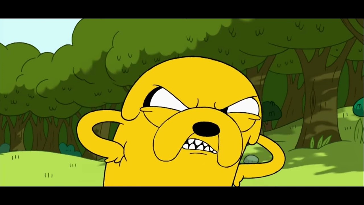 Adventure Time - Jake puts the Fairies back into the Lava Water - YouTube