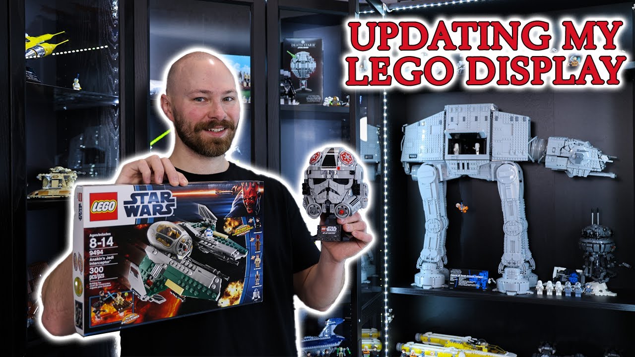 Updating My LEGO Star Wars Display Shelves - YouTube