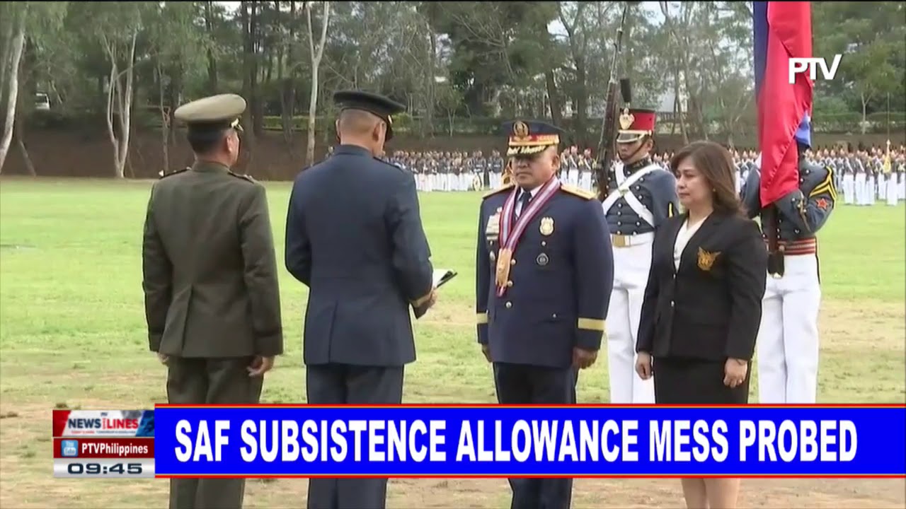 SAF subsistence allowance mess probed - YouTube