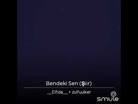 Bendeki sen şiir