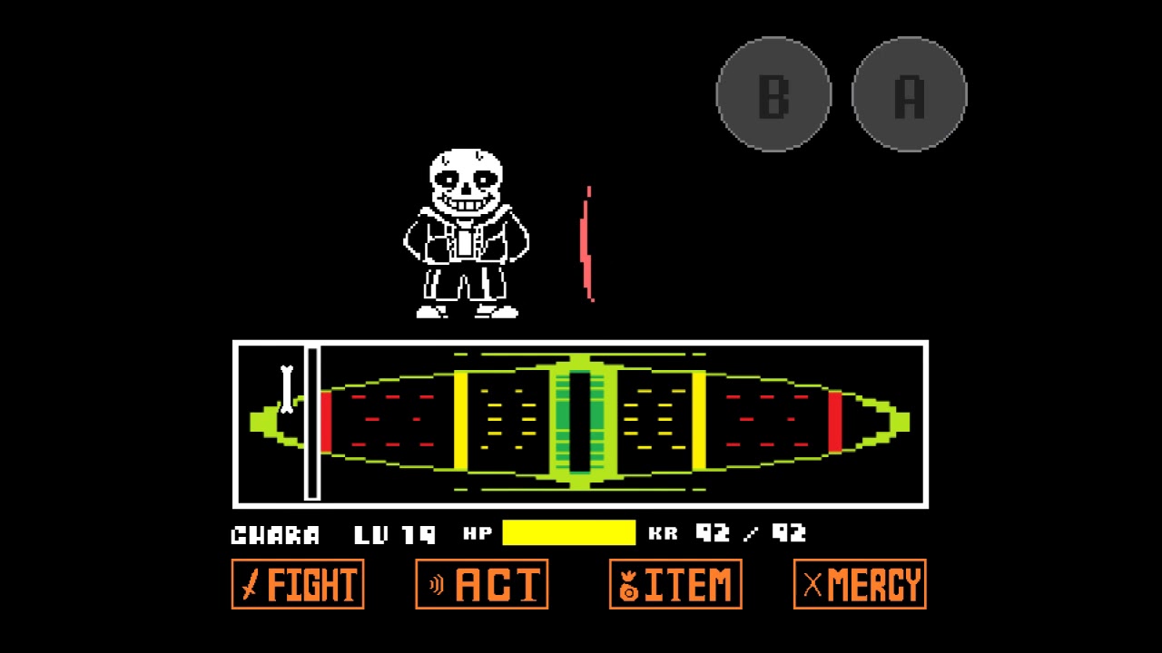 Bad Time Simulator on android. Undertale Fan-Game - YouTube
