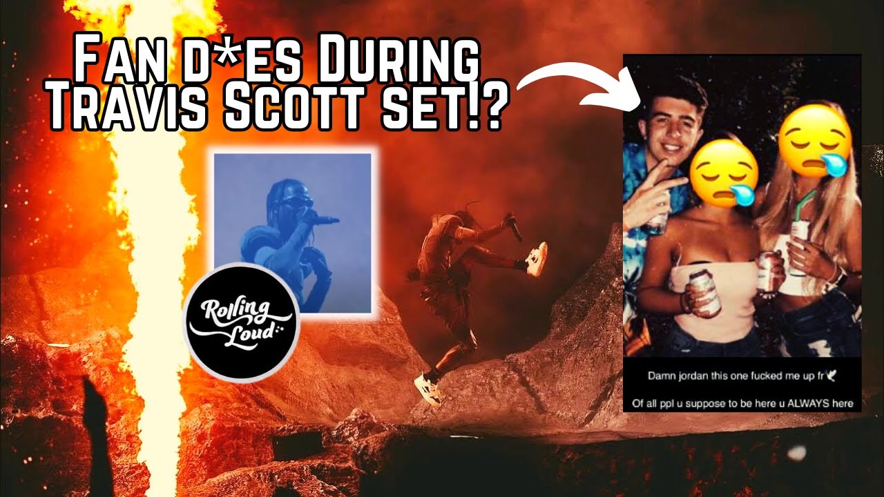 Fan DIES during Travis Scott set at Rolling Loud‼️ - YouTube