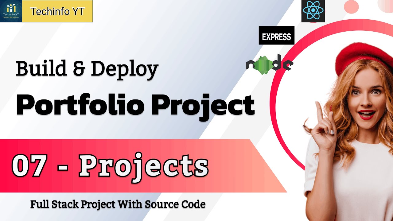 Project Section | Building a MERN Stack Portfolio App | Portfolio ...