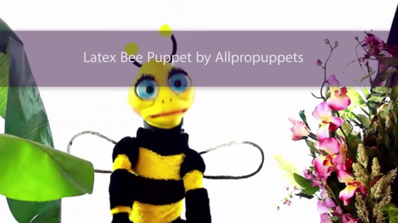 Bee ABC Song, Professional Bee puppet for Kids Entertainment - YouTube