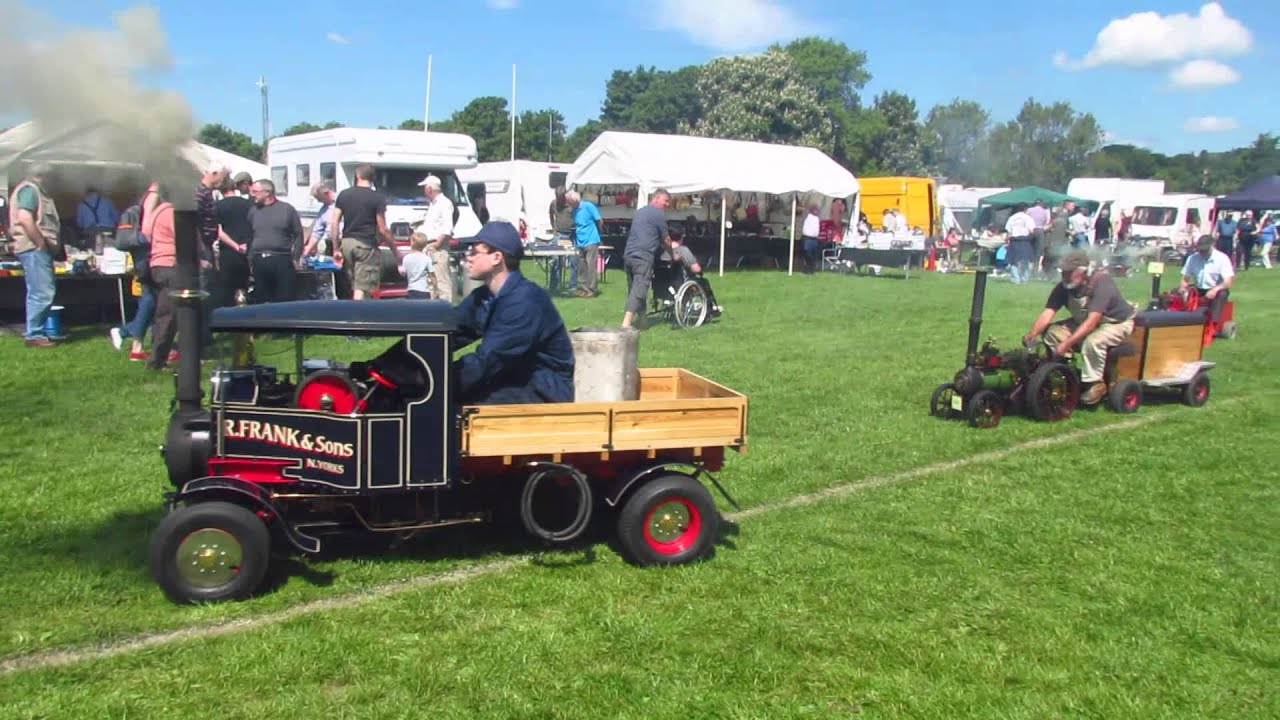 2013 Corbridge Miniature Traction Engines, Steam & Vintage Rally - YouTube