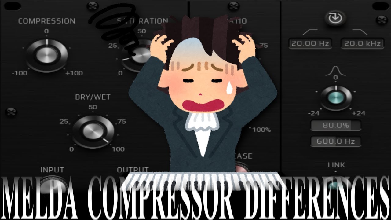 What is the difference between all the Melda Compressors? - YouTube
