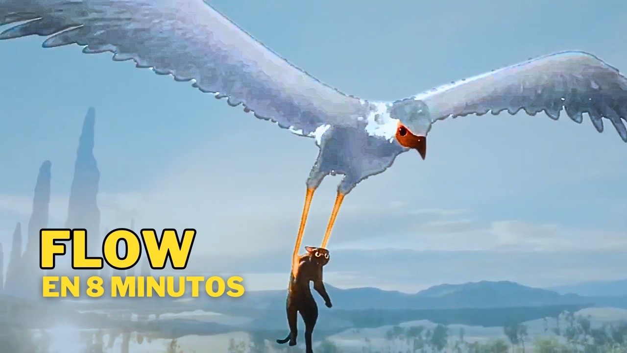 FLOW [RESUMEN] EN OCHO MINUTOS de la PELICULA - YouTube