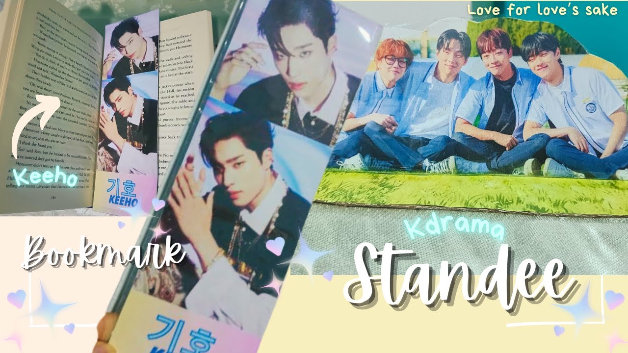 𝜗𝜚˚ DIY bookmark & K-drama Standee 𝜗𝜚˚⋆ Keeho + Love for love's sake ...