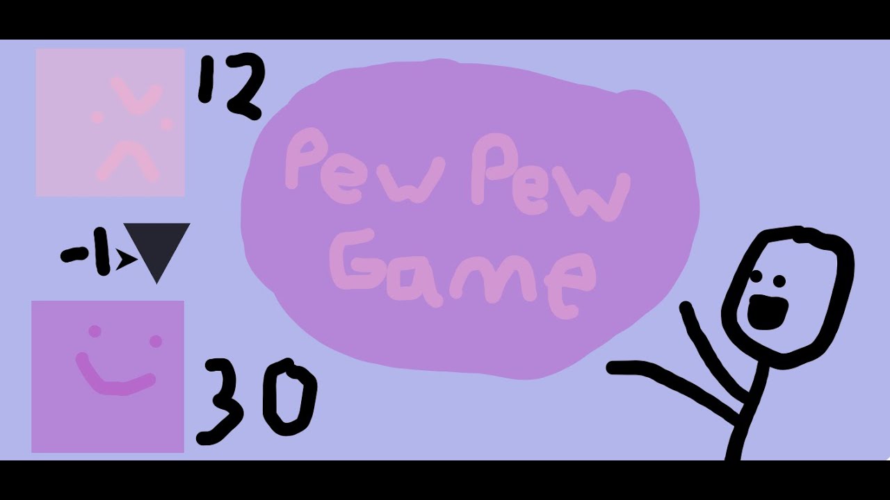 Pew Pew Game | A beautiful game I made! - YouTube