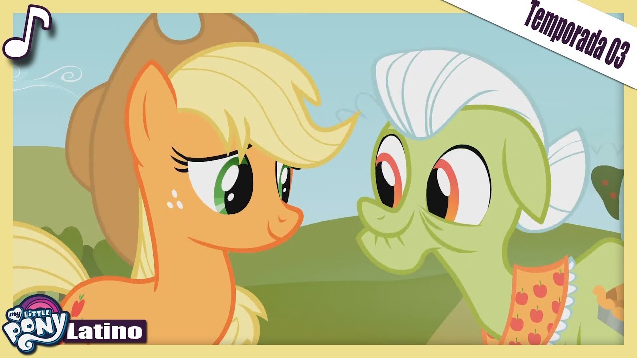 AppleJack + Familia Apple | El Granero Levantar [♫] [Español Latino ...
