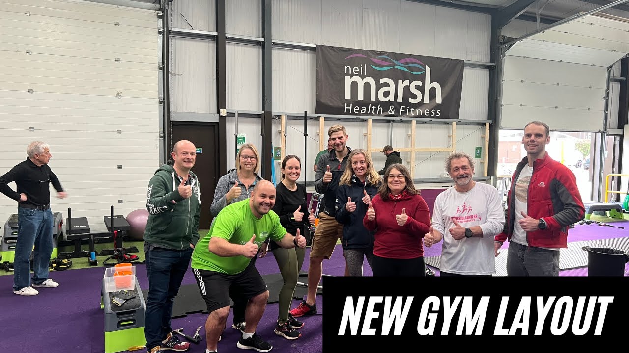 New Gym Layout | NMHF Kit Move | Neil Marsh Health & Fitness Kit Move ...