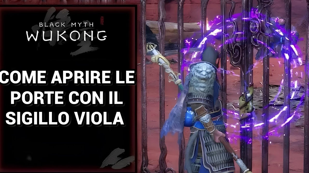 Come aprire le porte con i sigilli viola nella Pagoda - Black Myth ...