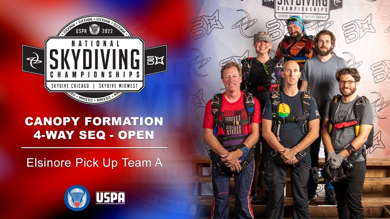 Elsinore Pick Up Team, 2022 USPA National Skydiving Championships, CF 4 ...