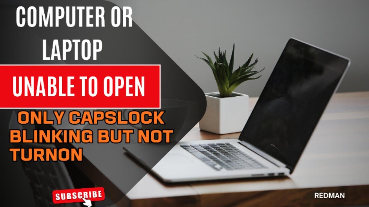 How to solve caps lock blinking light your Laptop and Computer - YouTube