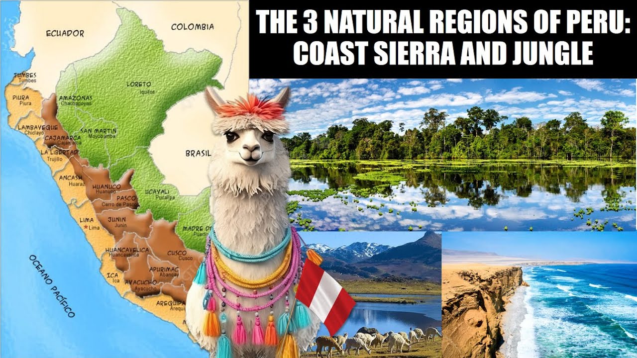 The 3 Natural Regions of Peru: Coast, Mountains and Jungle. - YouTube