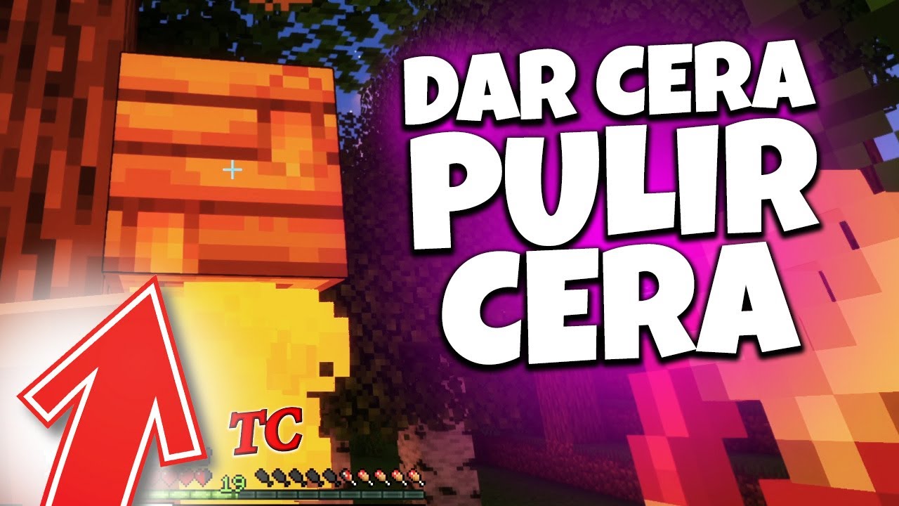 COMO HACER el LOGRO DAR CERA PULIR CERA en MINECRAFT 1.19.2 el ...