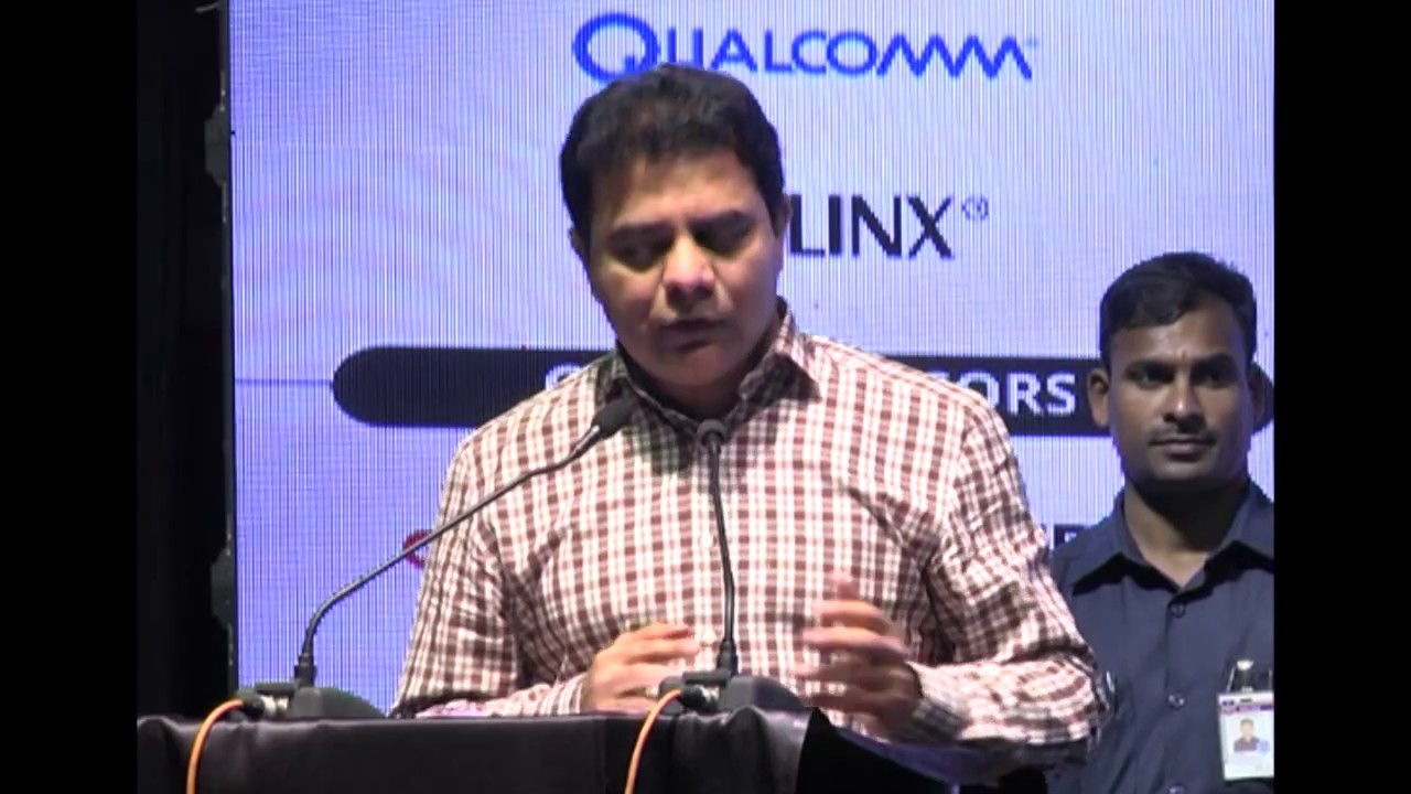 Minister Sri KT Rama Rao Inaugurates VLSID-2017 - YouTube