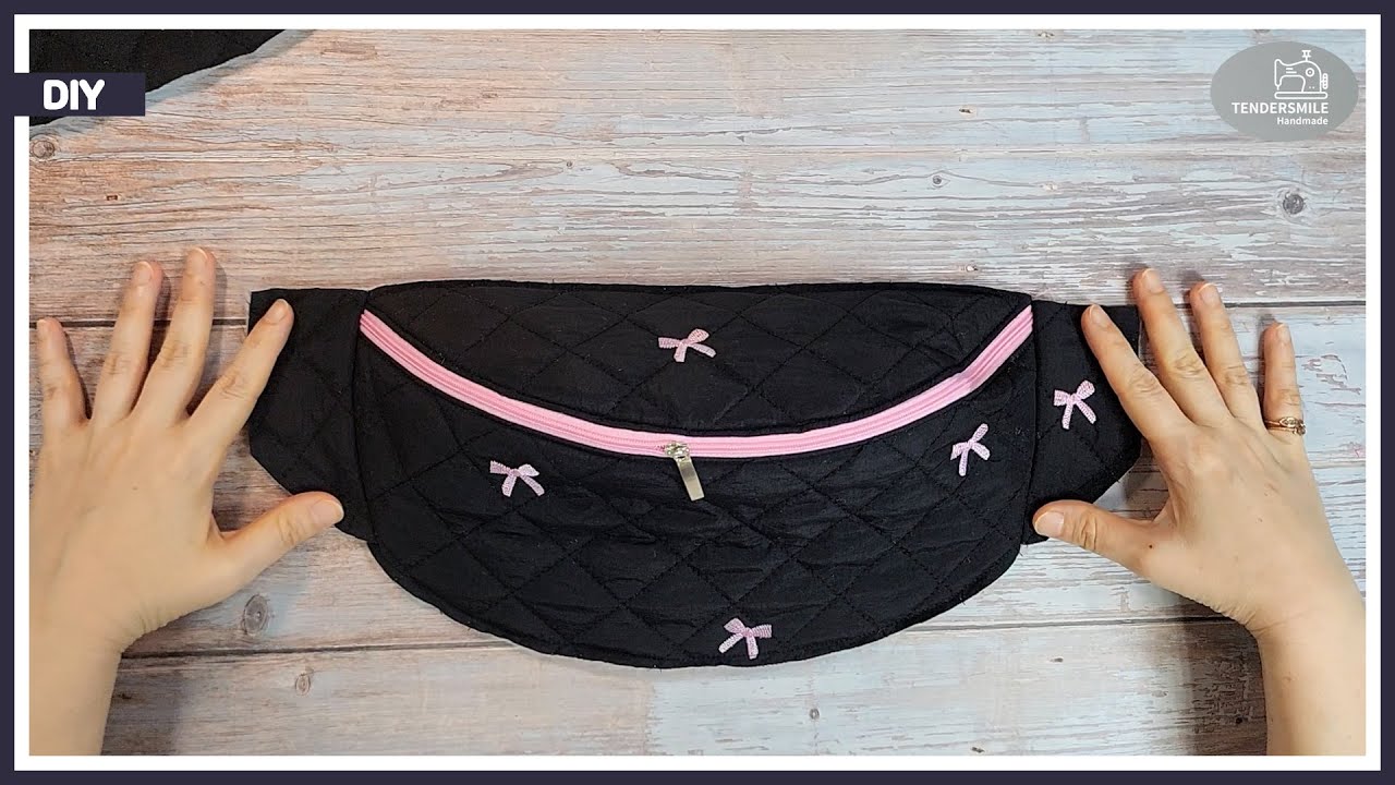 Easy to make💐 It’s not difficult to make a sling bag, fanny pack. - YouTube