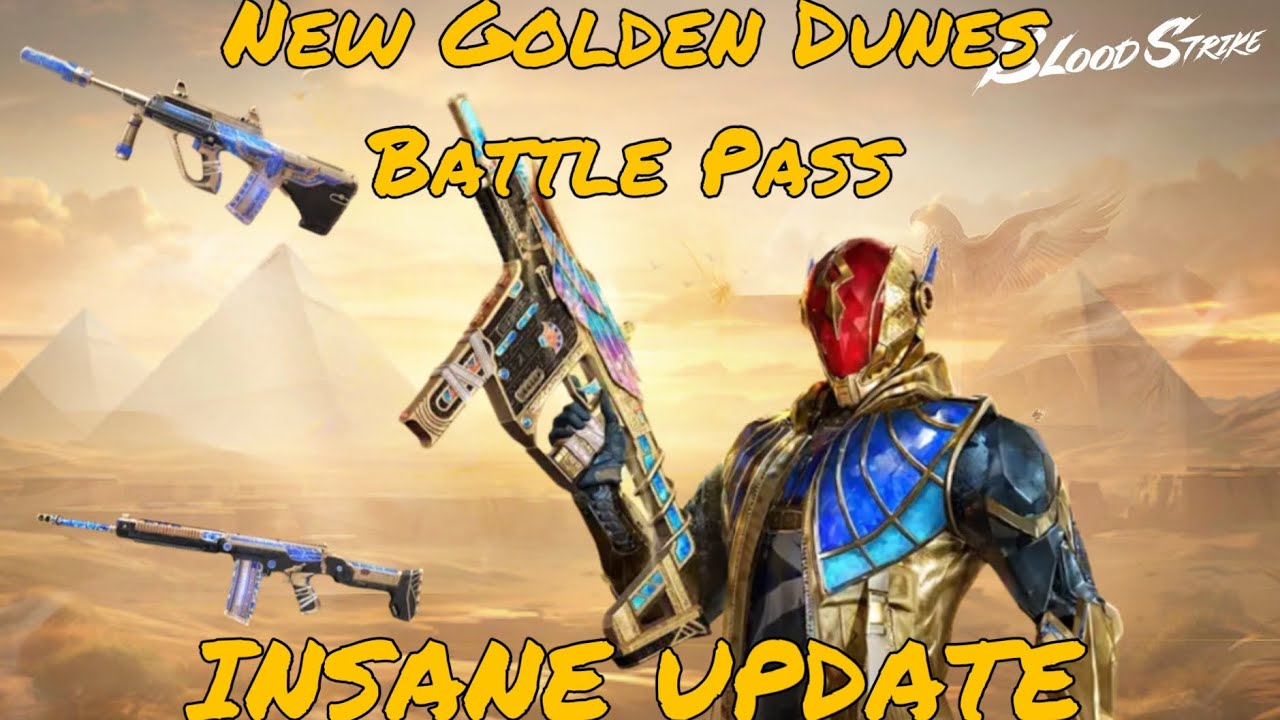 New Blood Strike Battle Pass Golden Dunes & Rank Rewards! - YouTube