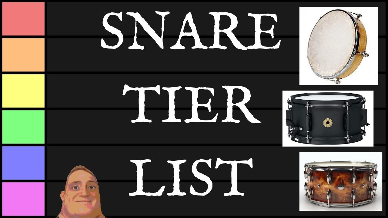 THE METAL SNARE TIER LIST - YouTube
