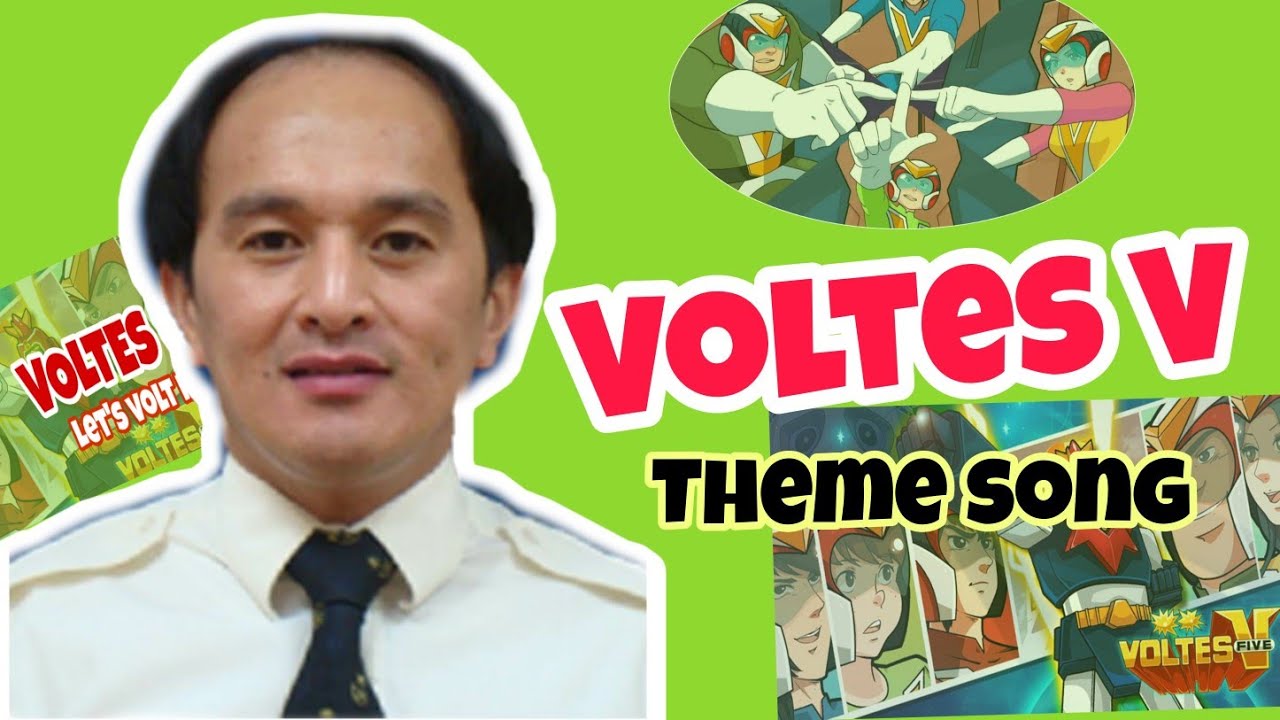 VOLTES V Theme Song with Lyrics | Japanese Anime TV Series from Toei ...