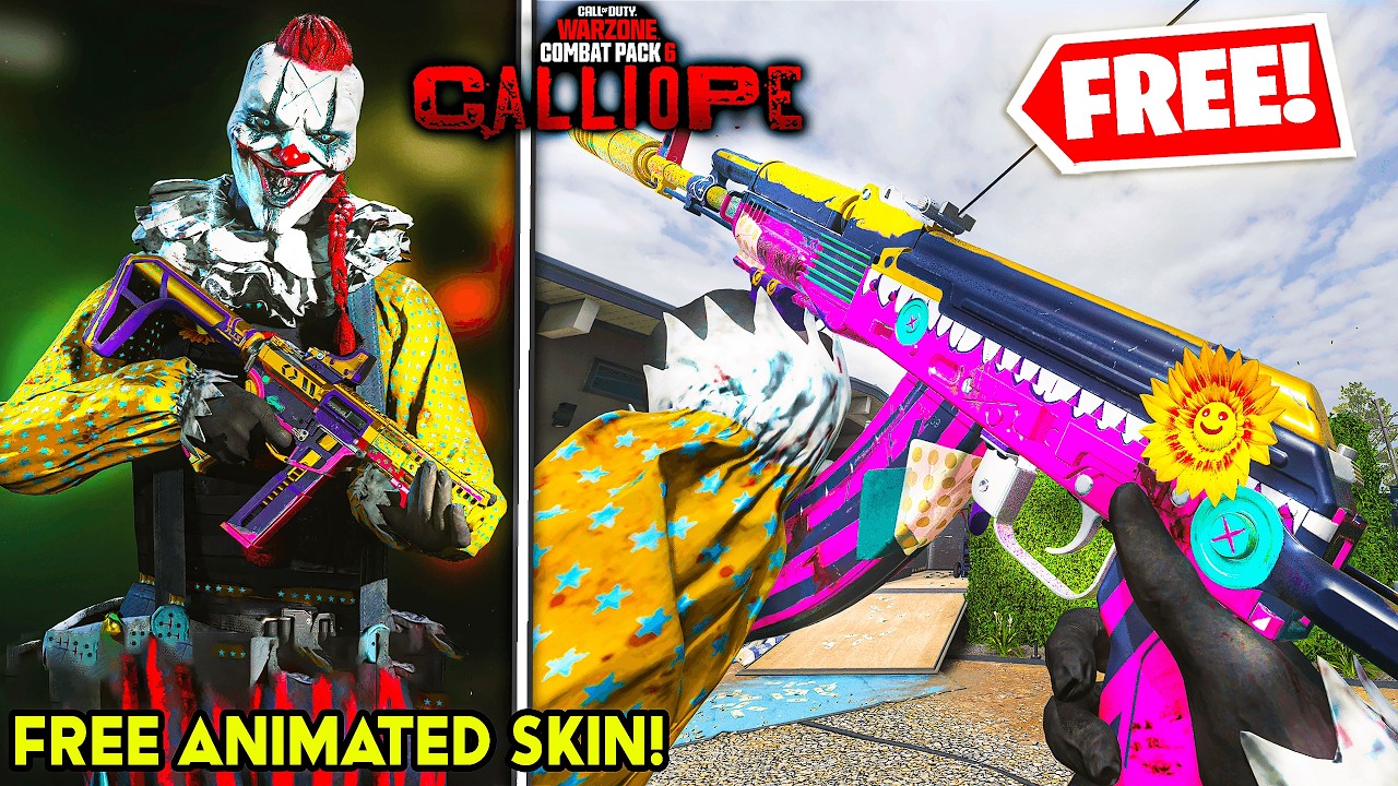 FREE Call of Duty Warzone COMBAT PACK CALLIOPE Bundle (MW3 PS Plus ...