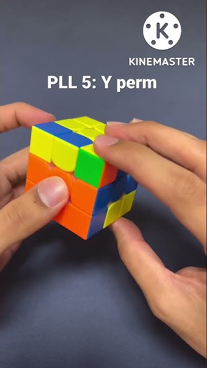 Rubik’s cube PLL 5: Y perm🤔 #shorts #speedcube#subscribe #cubing #algorithm #how #tutorial # ...