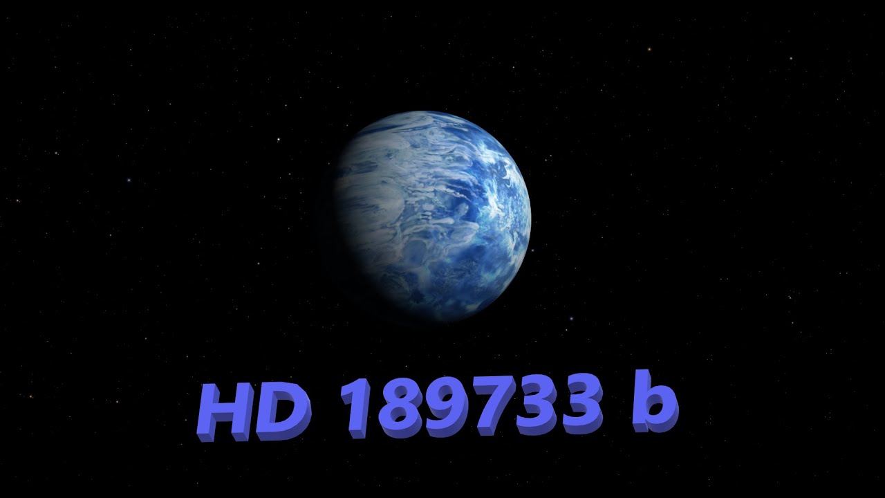 Εξωπλανήτης HD 189733 b - YouTube