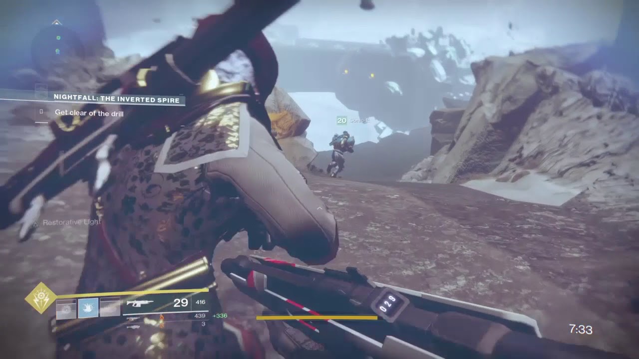 Destiny 2 Inverted Spire Nightfall Strike - YouTube